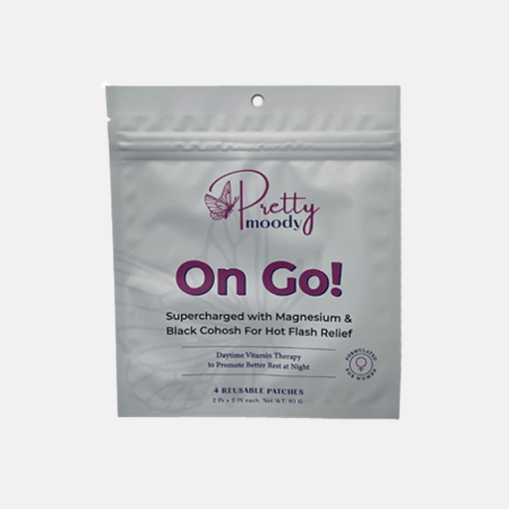 ALL NATURAL Hot Flash Relief Patch (Hormone Free) – PRETTY MOODY